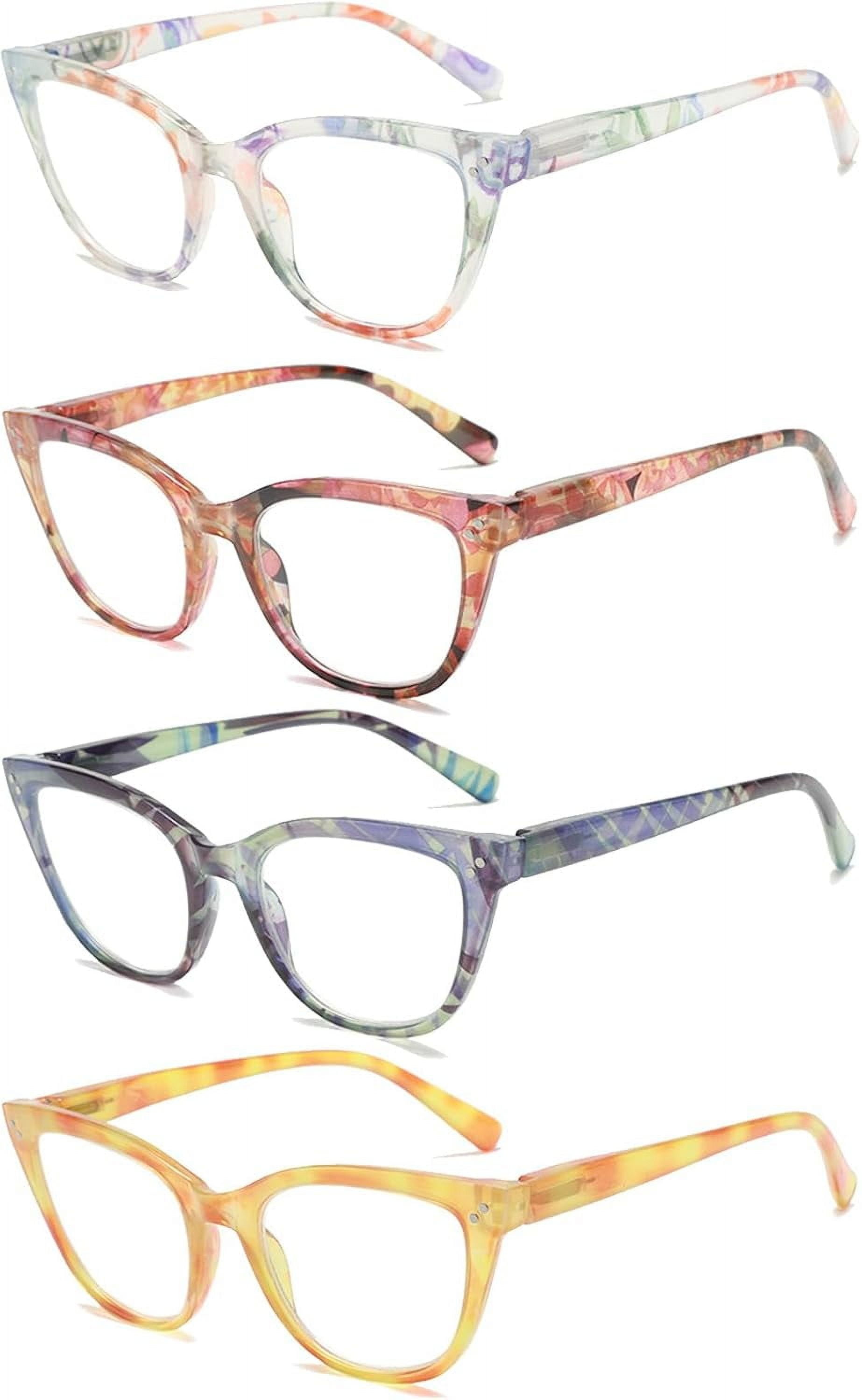 Reading Glasses for Women,3 Pack Retro Classic Round Readers with ...