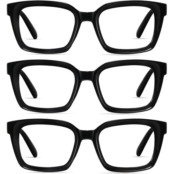 Reading Glasses for Women Men - Blue Light Blocking Readers Oversize ...