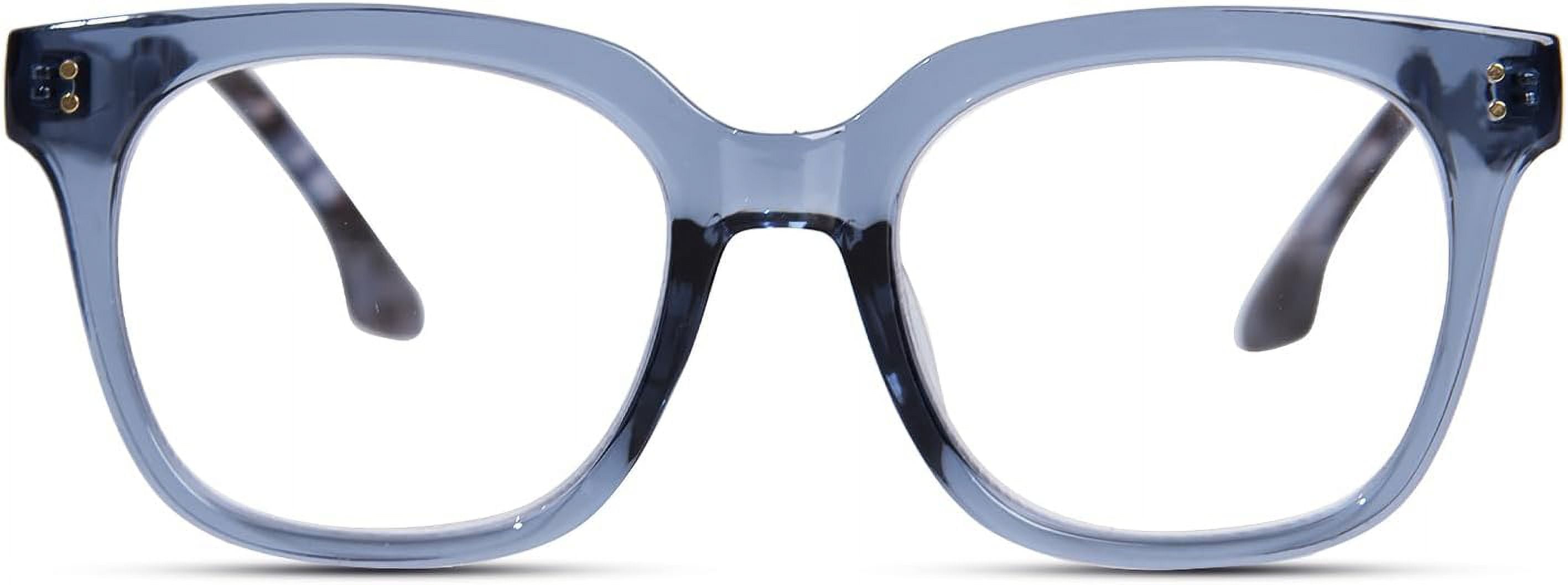 Reading Glasses for Women, Oversized Square Blue Light Blocking Readers ...