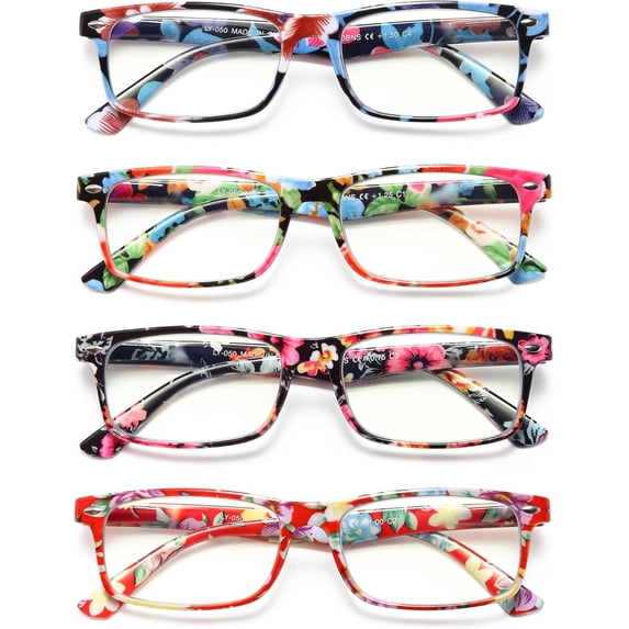 Reading Glasses for Women, Stylish Blue Light Blocking Readers, Ladies ...