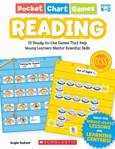 Pre-Owned Pocket Chart Games: Reading: 15 Ready-To-Use Games That Help ...