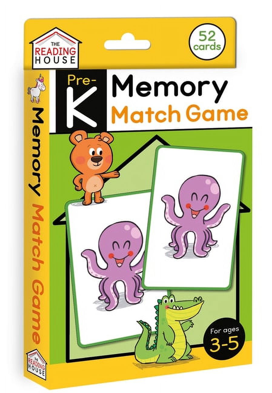 The Reading House: Memory Match Game (Flashcards): Flash Cards for ...