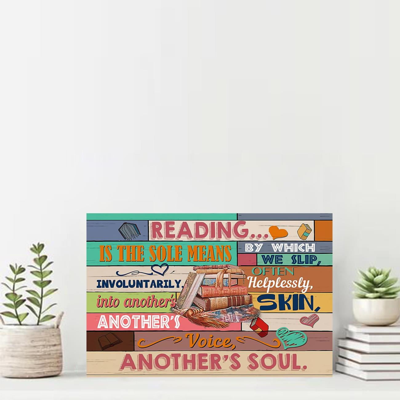 Reading In The Sole Means By Which We Slip Poster 16 x 24 Inch Poster ...