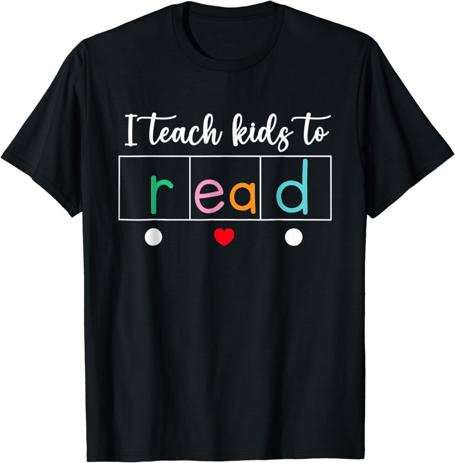 Reading Interventionist Teacher Shirt I Teach Kids To Read T-Shirt ...