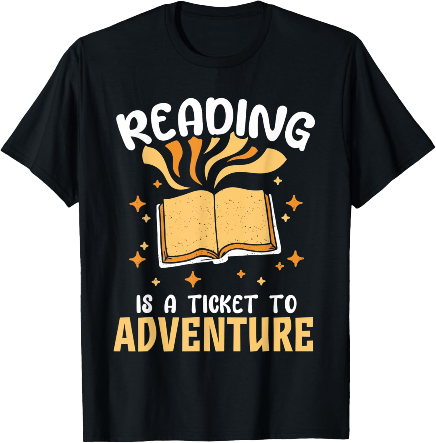 Reading Is A Ticket To Adventure Librarian Library Books T-ShirtBrand ...