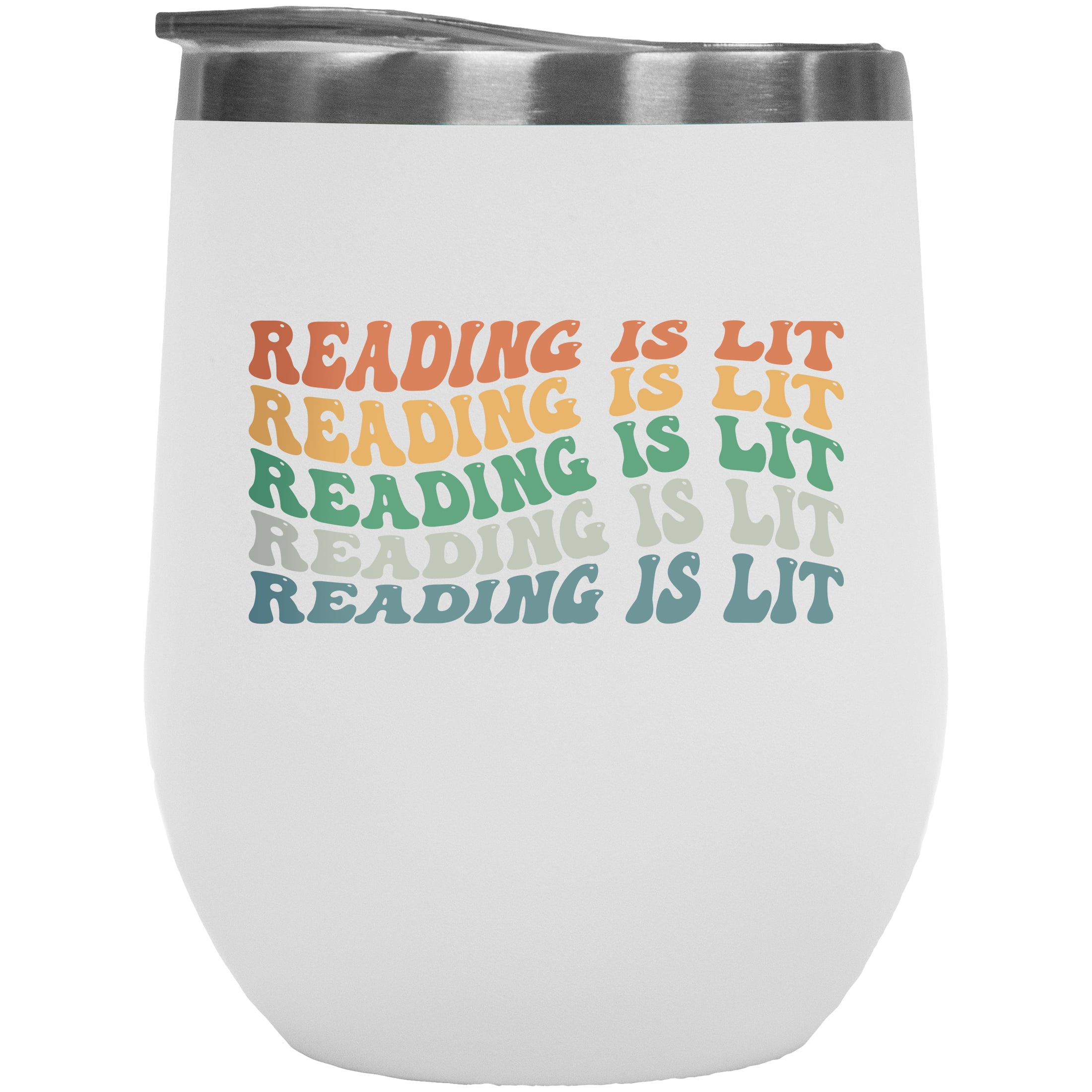 Reading Is Lit, Book Lover, Reading Enthusiast or Avid Reader Quote ...
