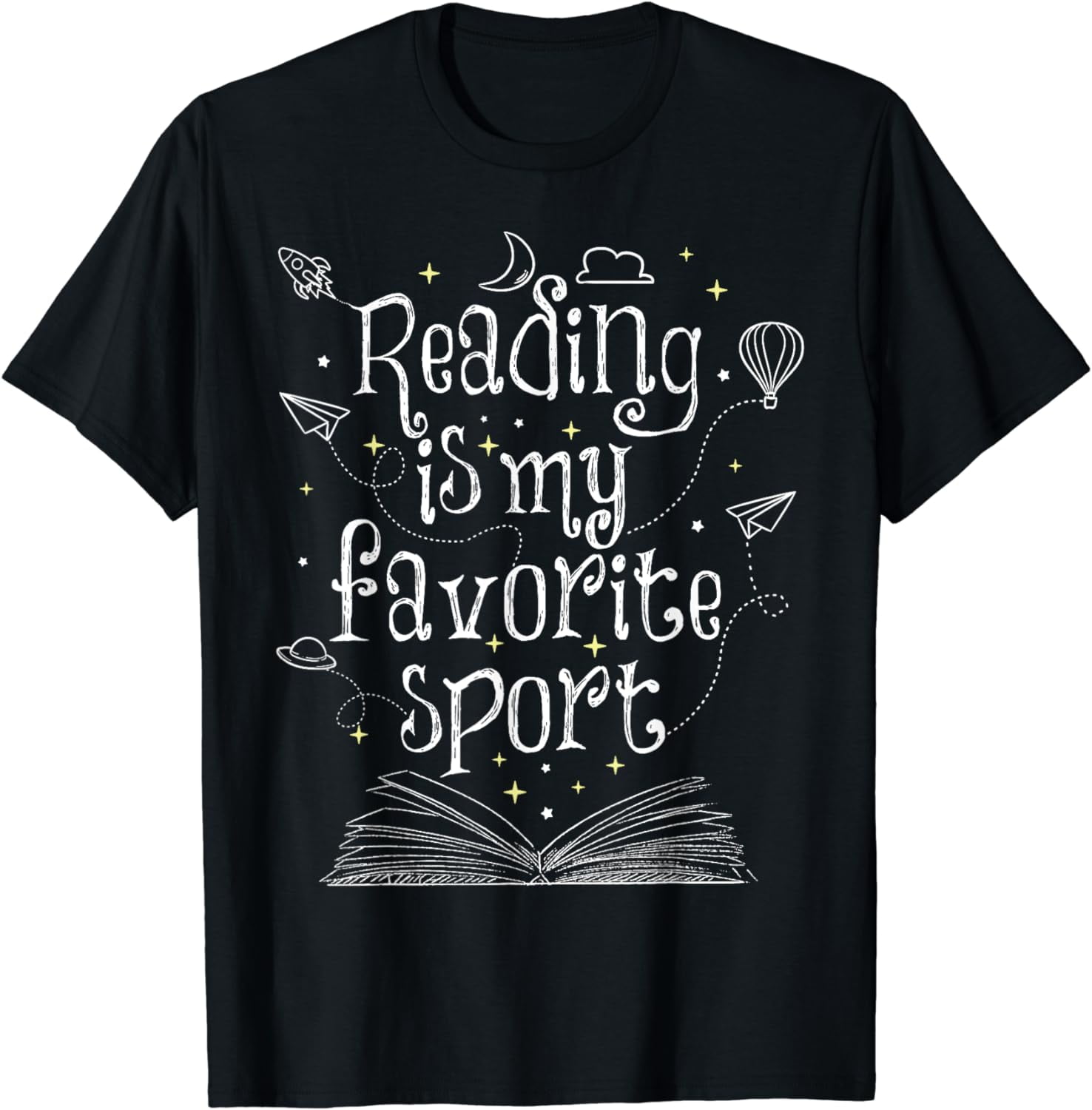Reading Is My Favorite Sport For Reading Book Lovers T-Shirt - Walmart.com