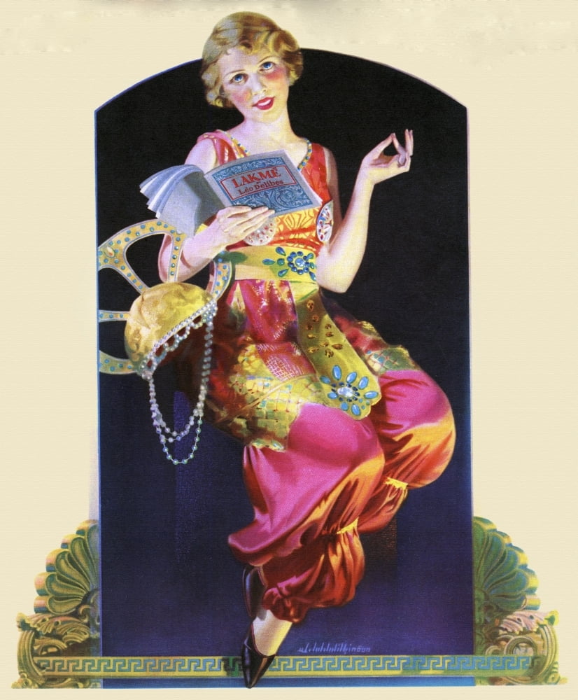 Reading Lakme Poster Print - Walmart.com