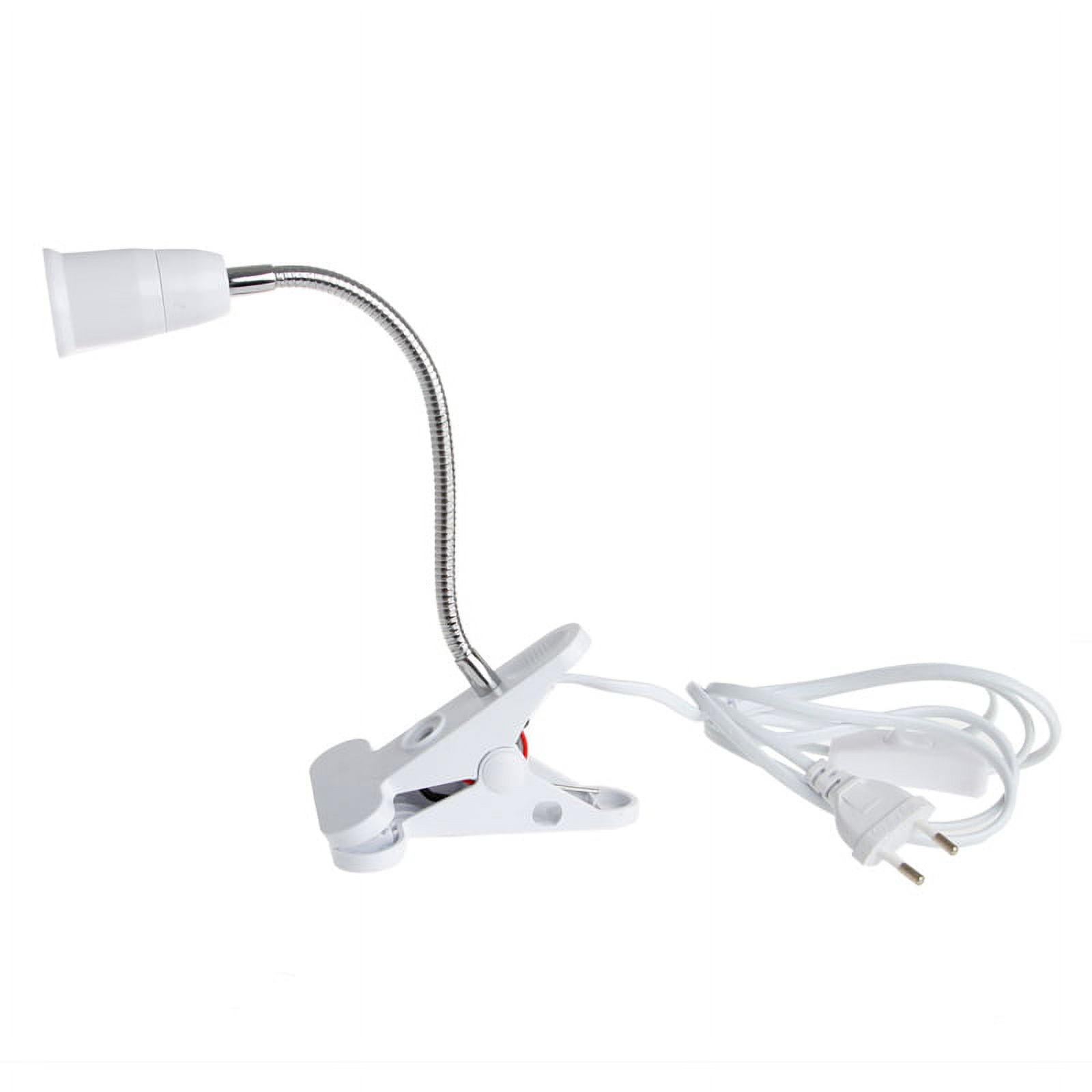 Flexible Folding LED Reading Lamp, Small Table Desk Clip Night Light ...