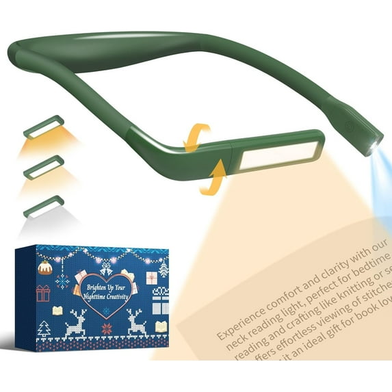 Reading Light, Book Light for Reading in Bed, Eye-friendly Wide Reading ...