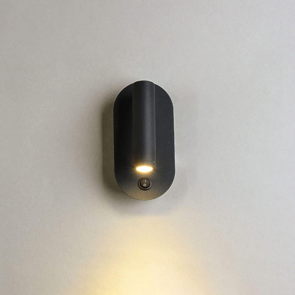 Reading Light LED Wall Spotlight Bedroom Bedside Wall Lamp, 90+350 ...
