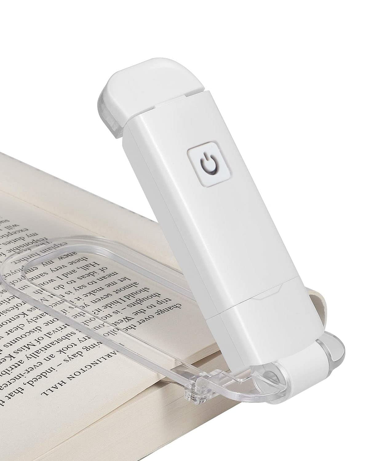Reading Light USB Rechargeable 2 Brightness Adjustable White - Walmart.com