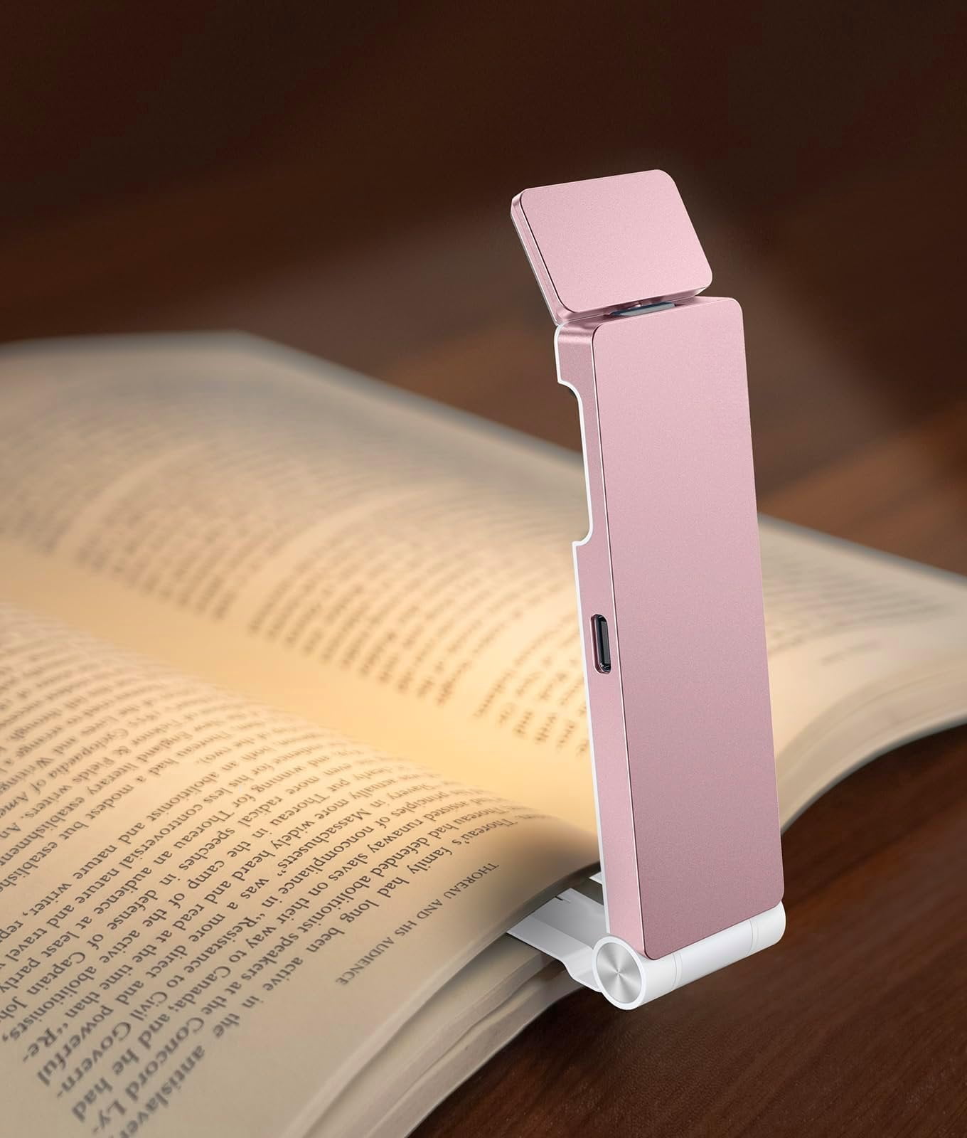 Reading Light, USB Rechargeable Book Light for Reading in Bed,Foldable ...