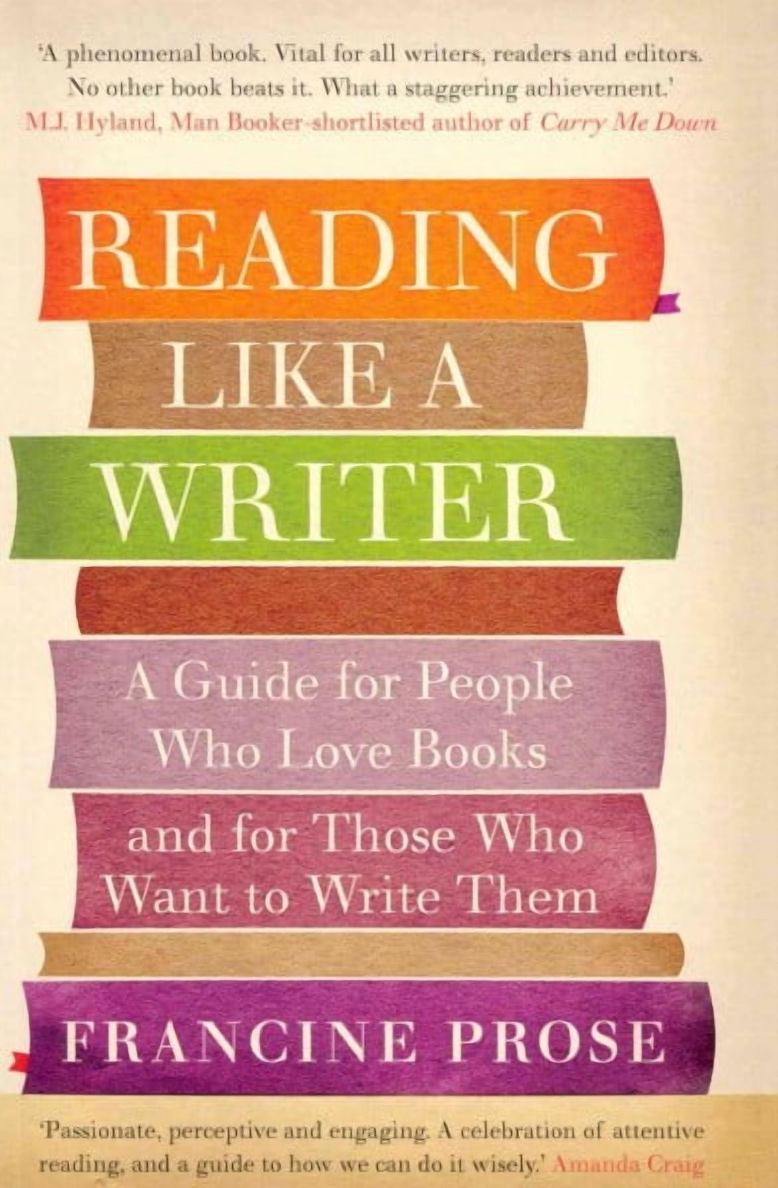Reading Like a Writer : A Guide for People Who Love Books and for Those ...