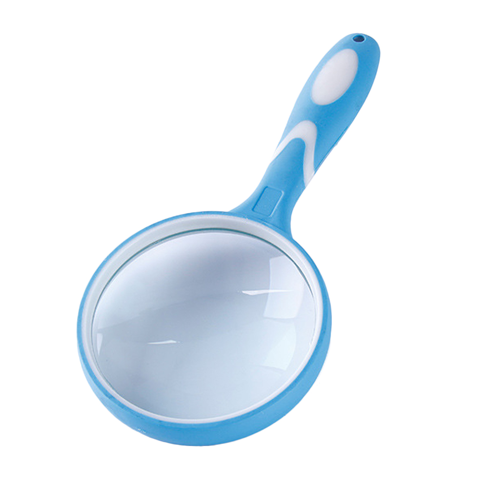 Handheld Magnifying Glass Rubber Reading Newspaper Handheld Magnifier ...