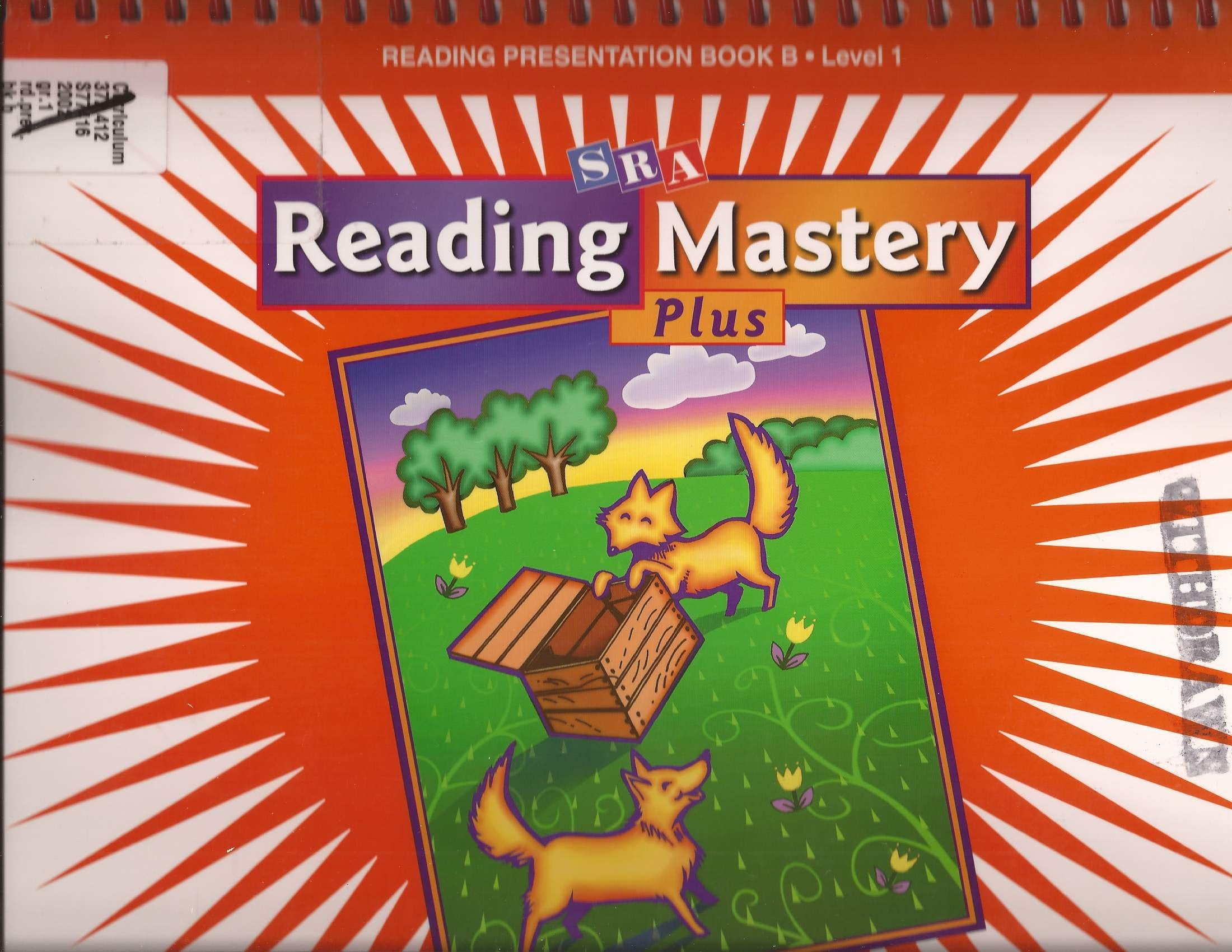 Reading Mastery 1 2002: Teacher Presentation Book B - Walmart.com