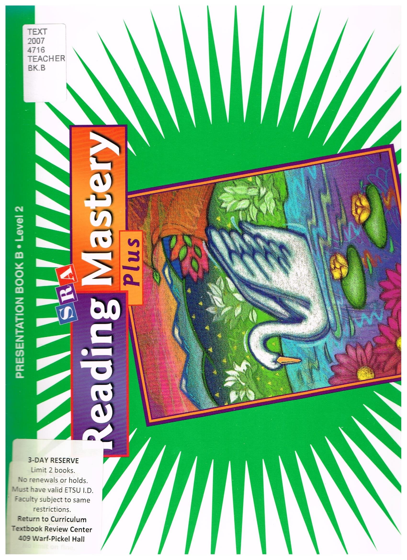 Pre-Owned Reading Mastery Plus: Presentation Book B Level 2 by ...