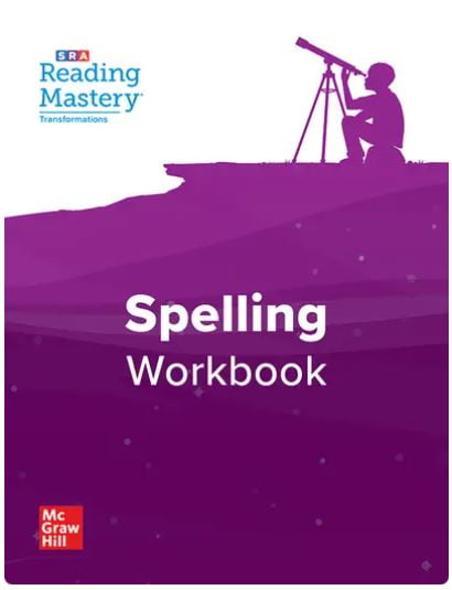 Reading Mastery Transformations Spelling Workbook Grade 4 - Walmart.com