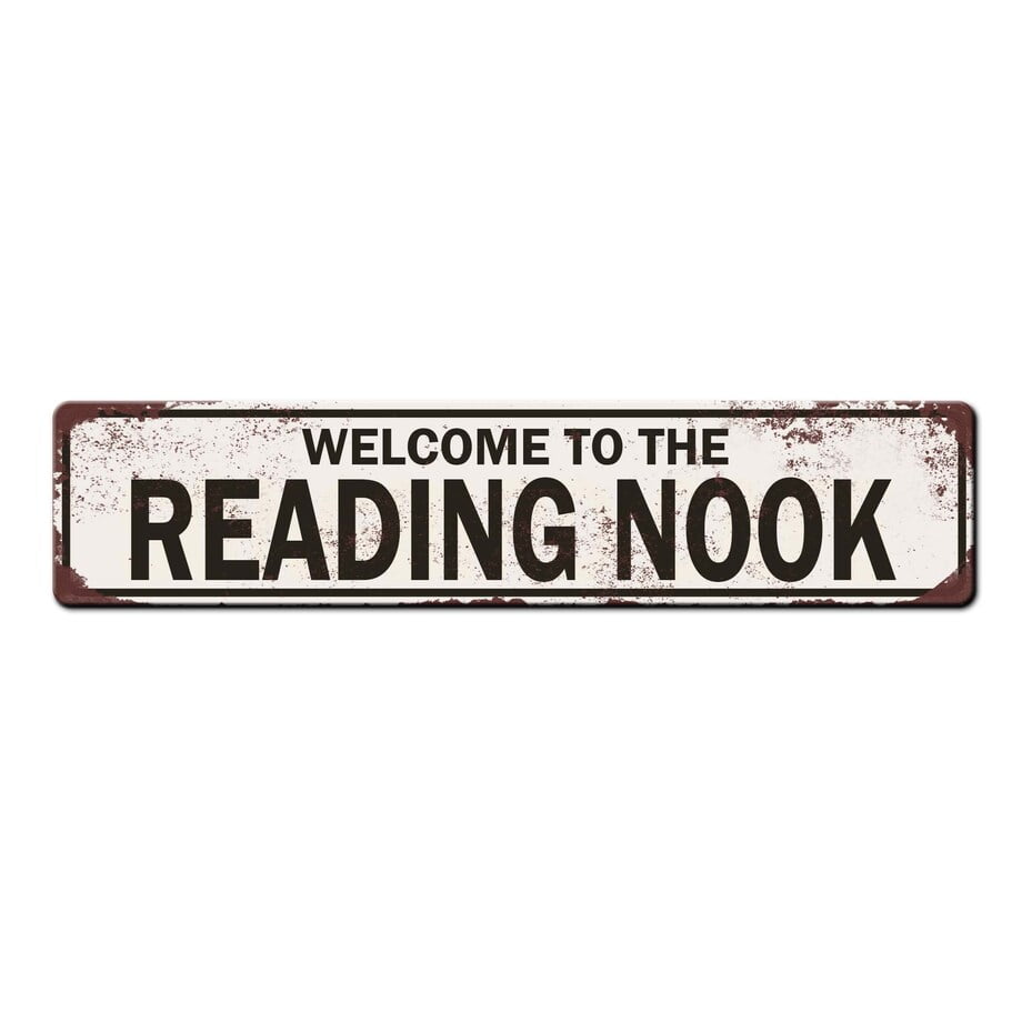 Reading Nook Sign Home Library Décor Book Lover Gift Kids Reading Area ...
