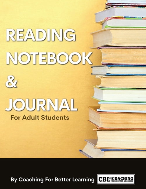 Reading Notebook and Journal For Adult Students (Paperback) - Walmart.com