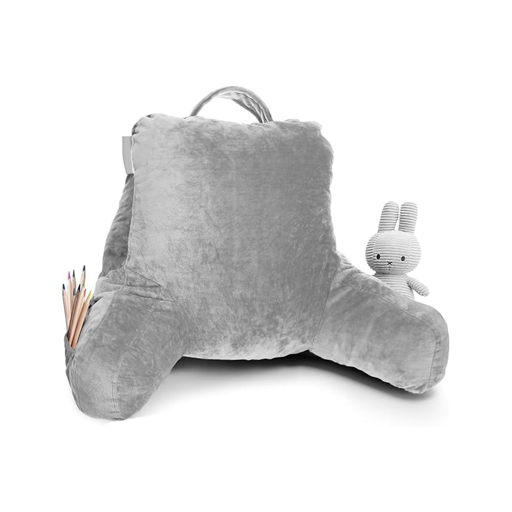 Reading Pillow for Kids, Small Back Pillow for Sitting Up in Bed ...