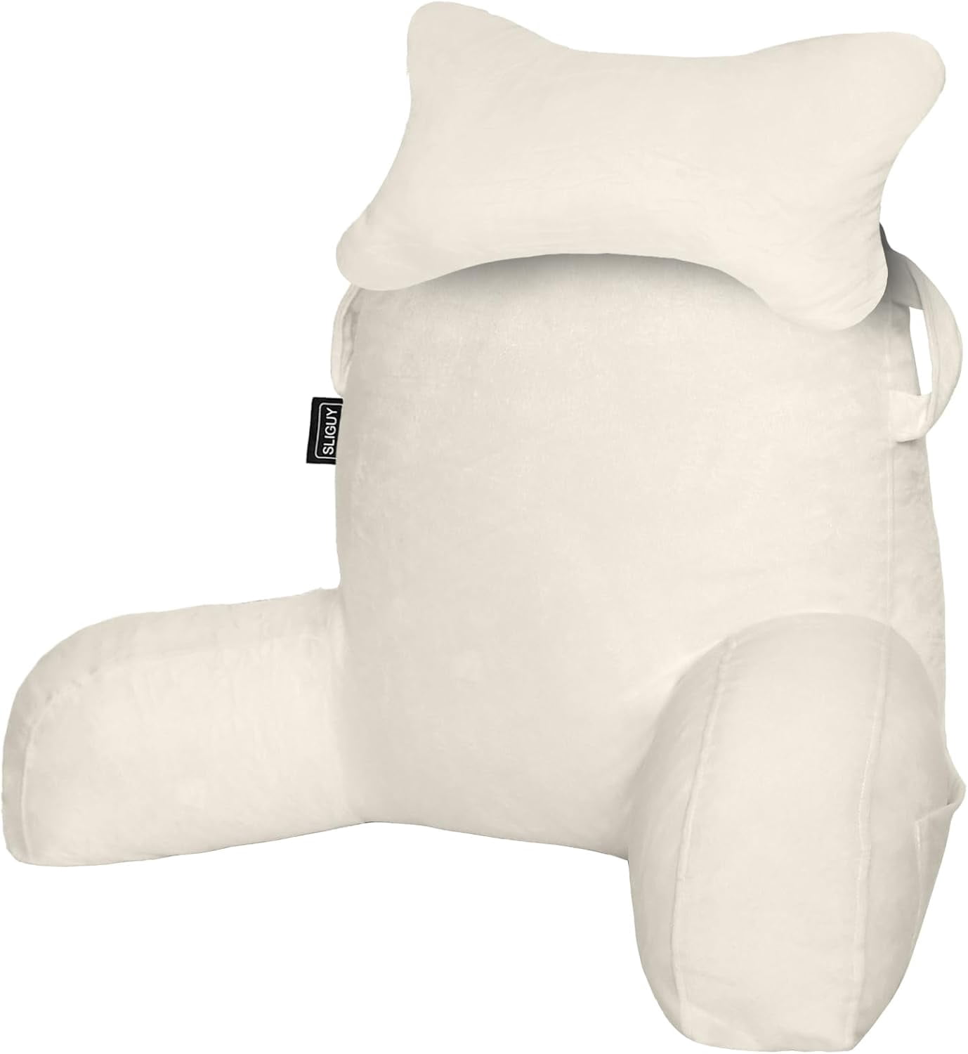 Reading Pillow for Sitting in Bed Couch Adult, Back Pillow with arm ...