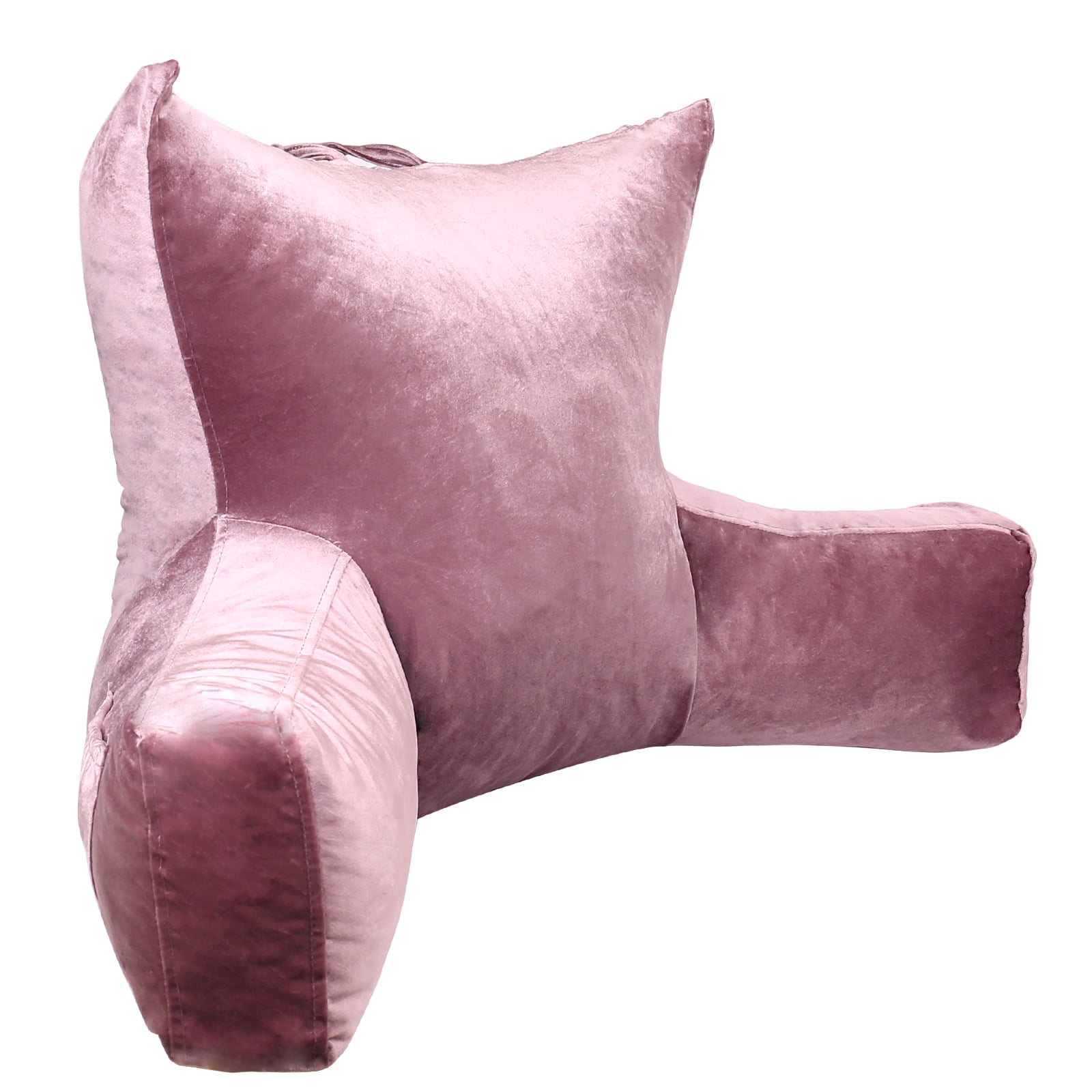 Reading Pillow with Arms, Premium Shredded Memory Foam TV Backrest with ...