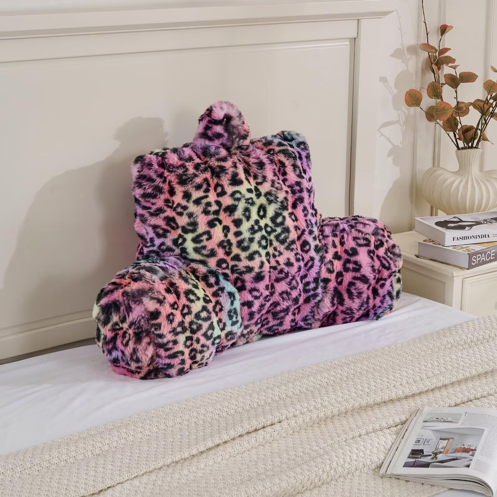 Animebody Polyester Wedge Pillows - Large Back Rest Support Cushion ...