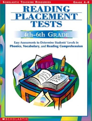 Pre-Owned Reading Placement Tests; 4th-6th Grades: Easy Assessments to ...