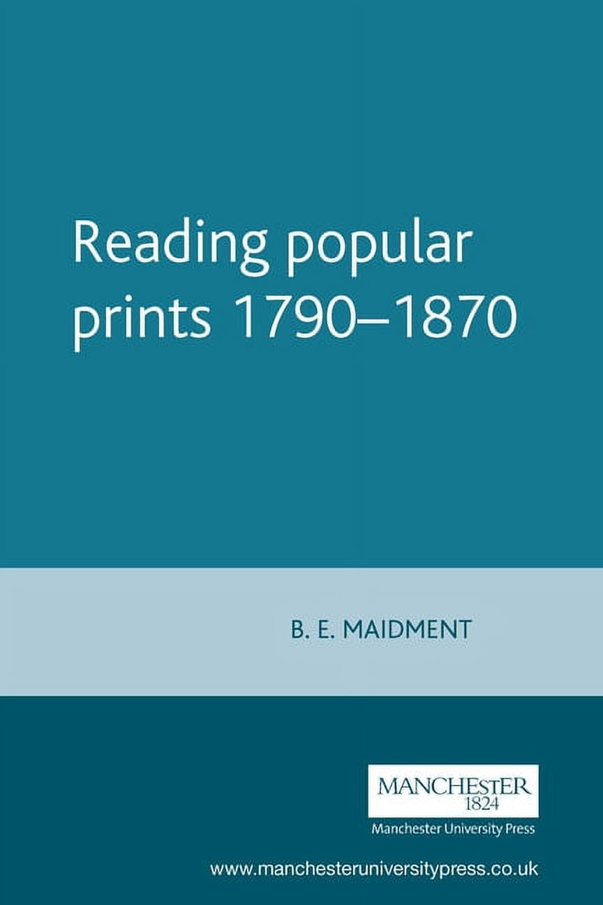 Professor Of The History Of Print Culture Brian Maidment