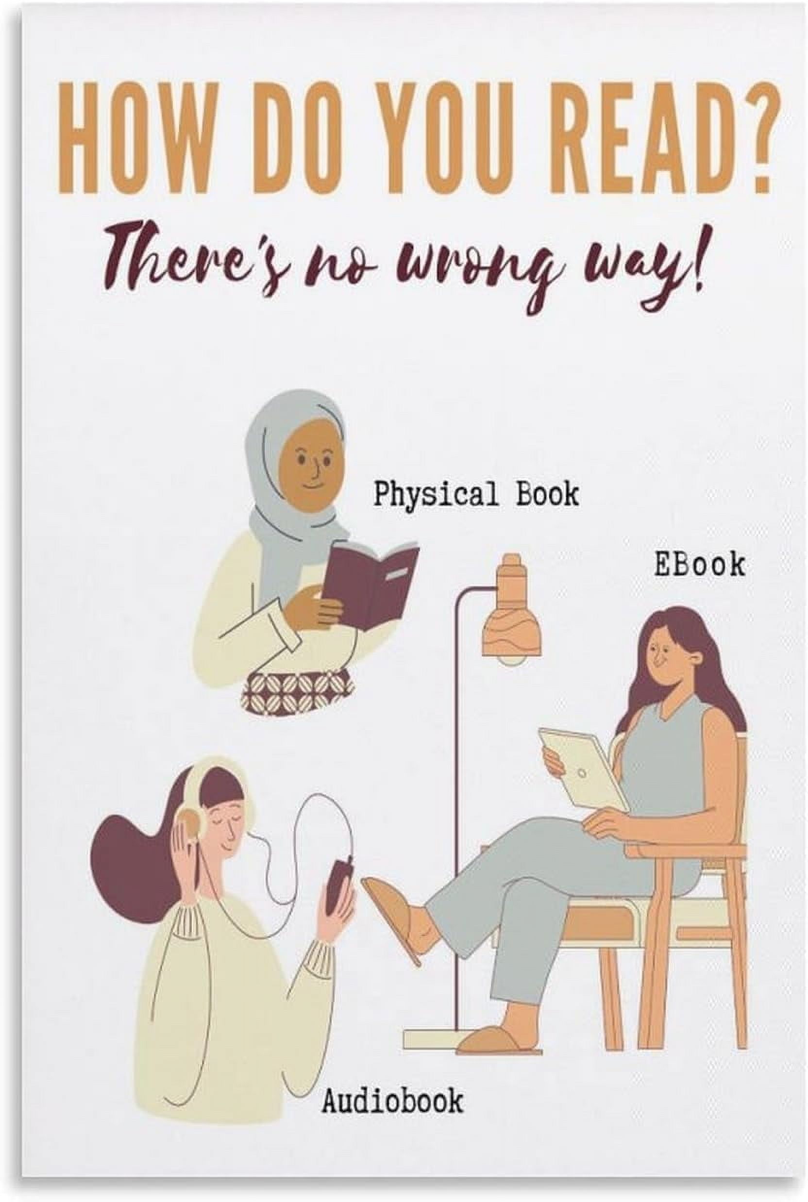 Reading Poster, Middle School English Classroom Library Decor Reading ...