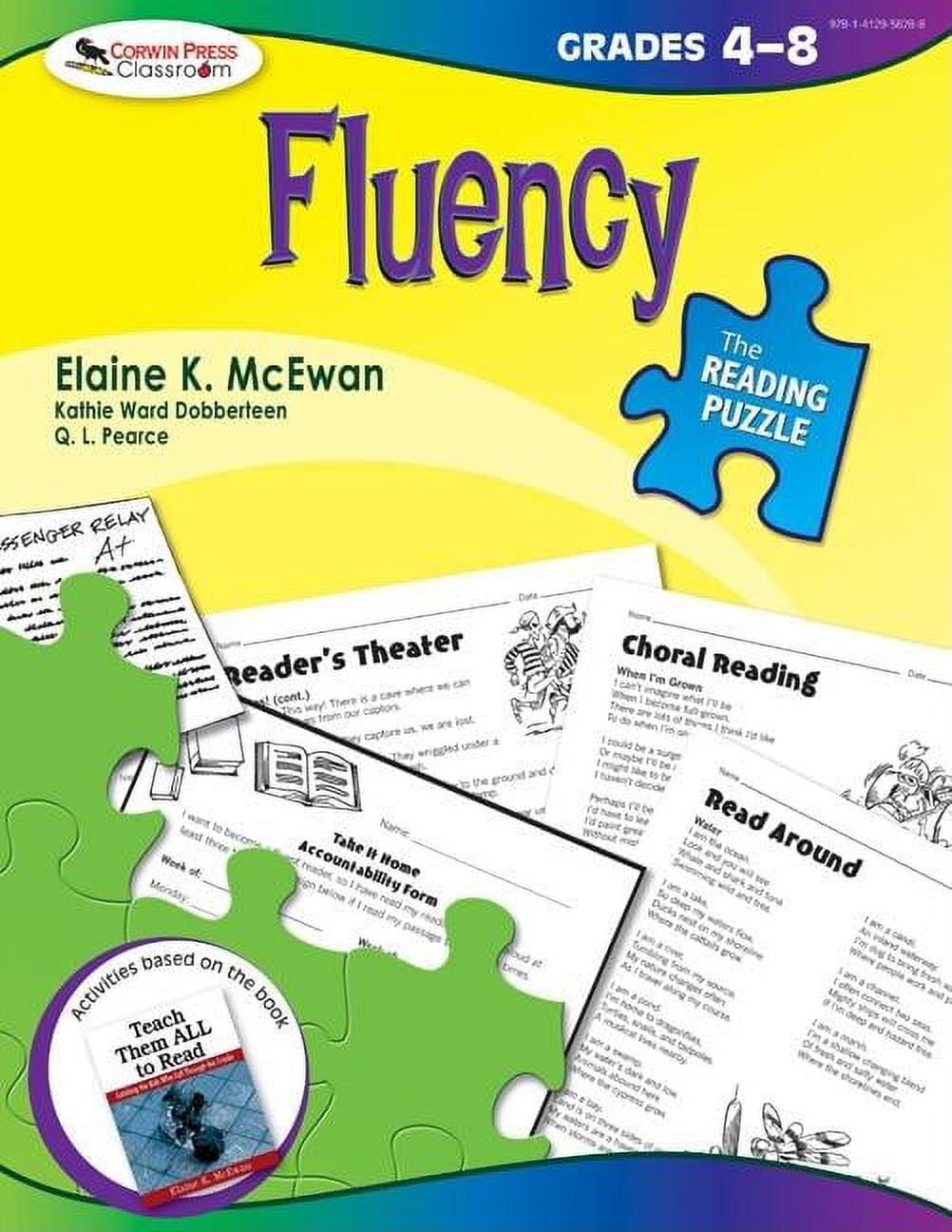 Reading Puzzle The Reading Puzzle: Fluency, Grades 4-8, (Paperback ...
