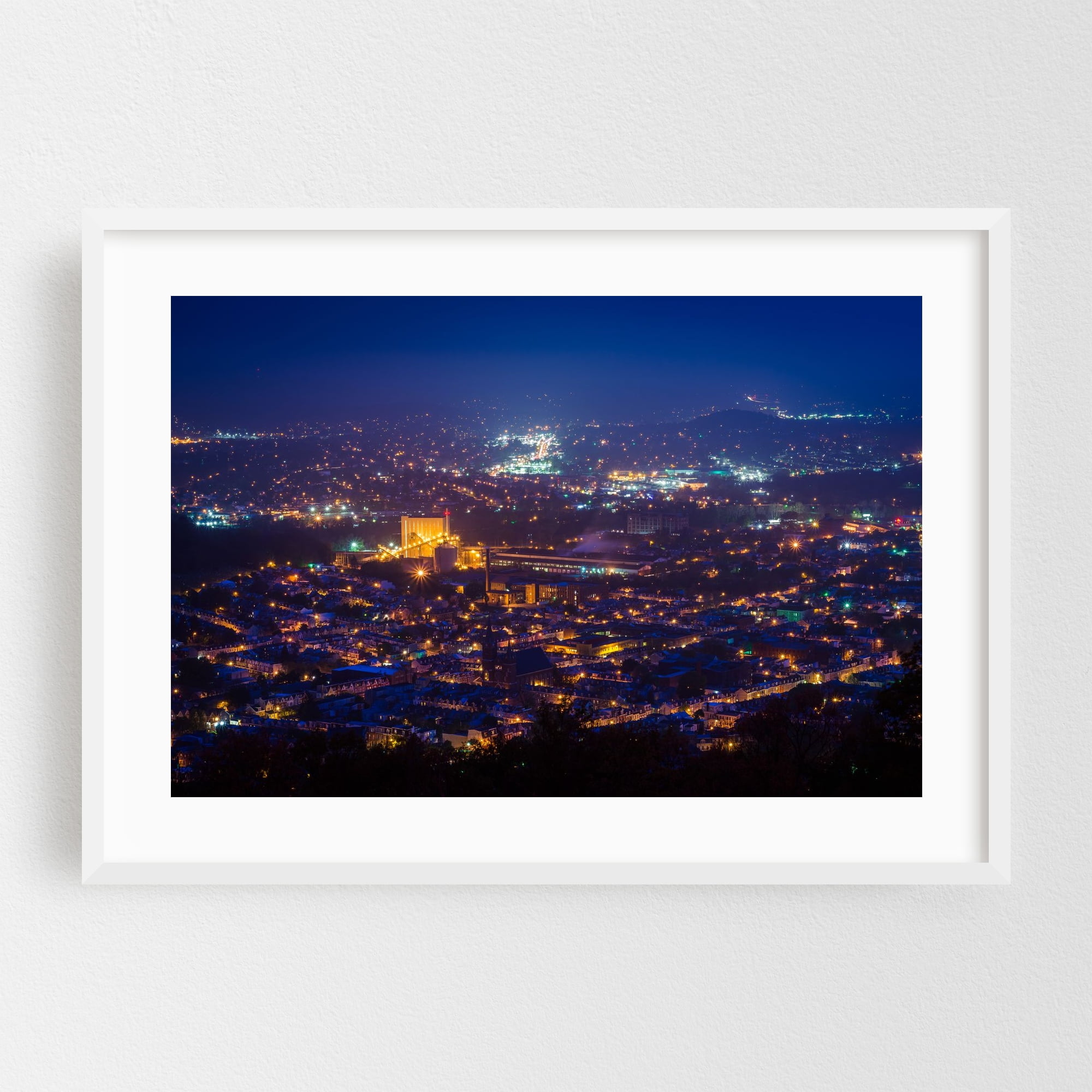 Over Reading - Reading Pennsylvania Photography Cityscape Nightlife ...