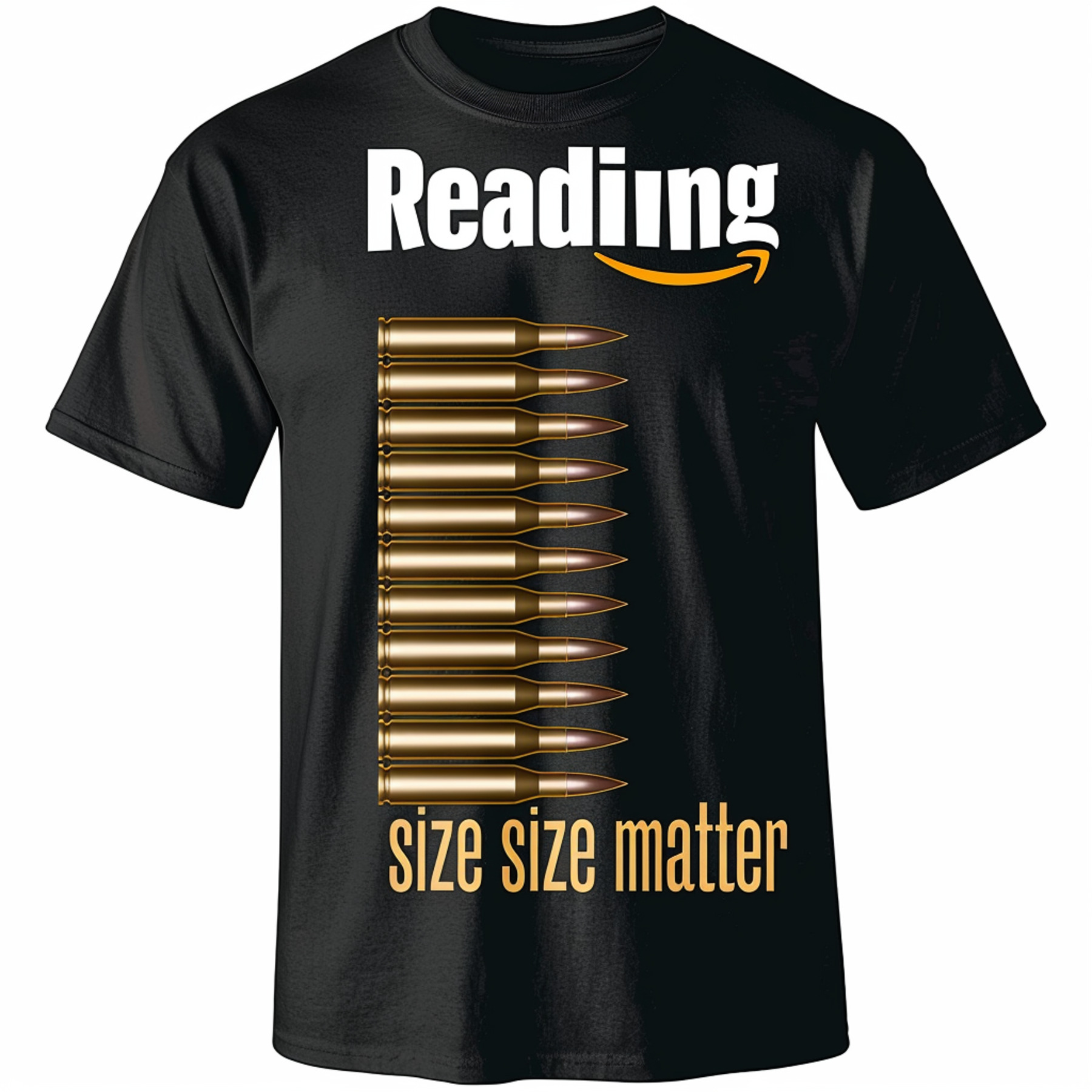 Reading Size Matters: Bullet Size Comparison T Shirt for Middle School ...