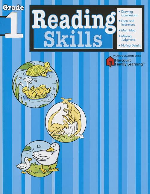 Reading Skills: Grade 1 (Flash Kids Harcourt Family Learning) - Walmart.com