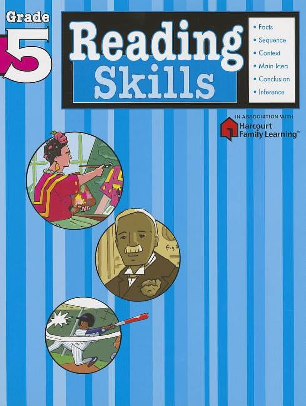 Reading Skills: Grade 5 (Flash Kids Harcourt Family Learning) - Walmart.com