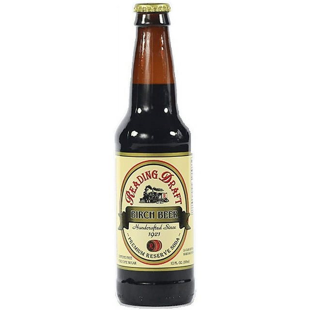 Reading Soda Works Handcrafted Birch Beer, 12-Pack, 12 fl. oz. Bottles ...
