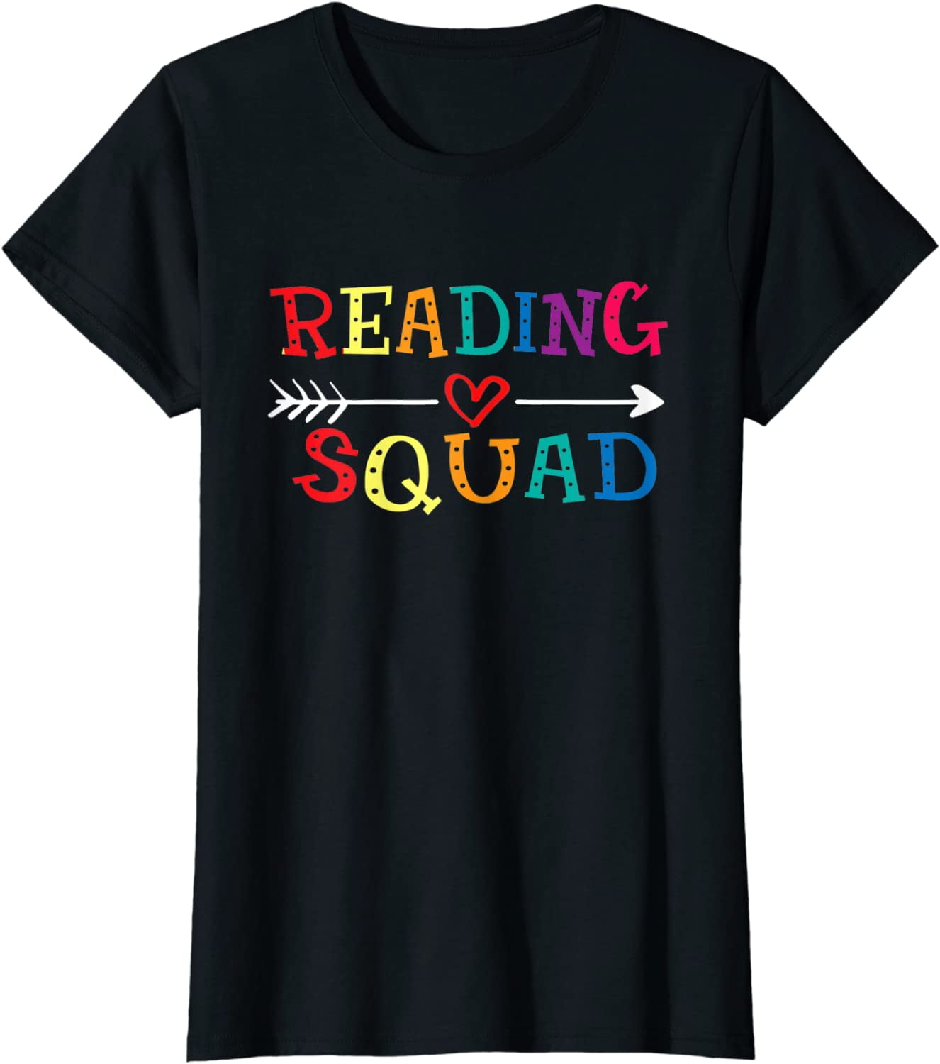 Reading Squad Love Reading Teacher Appreciation Gift T-Shirt - Walmart.com