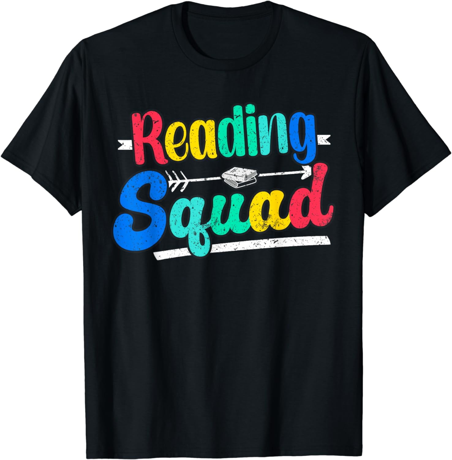 Reading Squad T-Shirt - Walmart.com