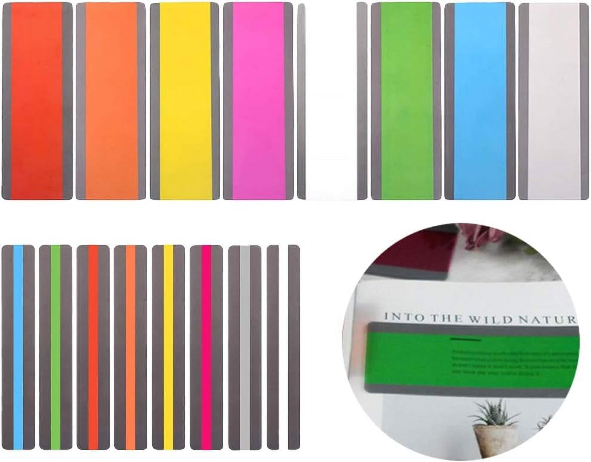 Reading Strips, 16 Pieces Colored Highlight Guided Reading Strips ...