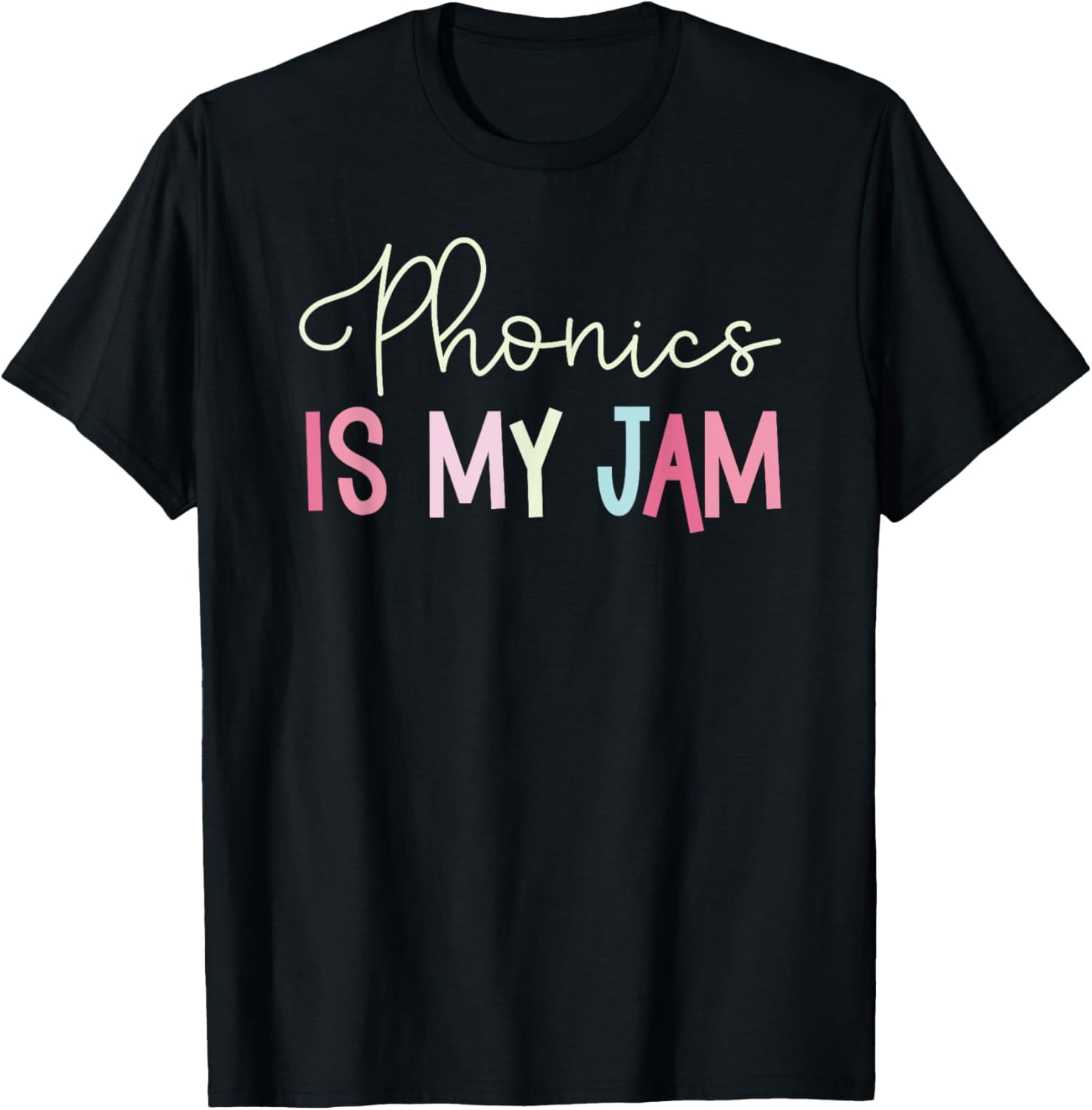 Reading Teacher Phonics is my Jam , Science of Reading T-Shirt ...