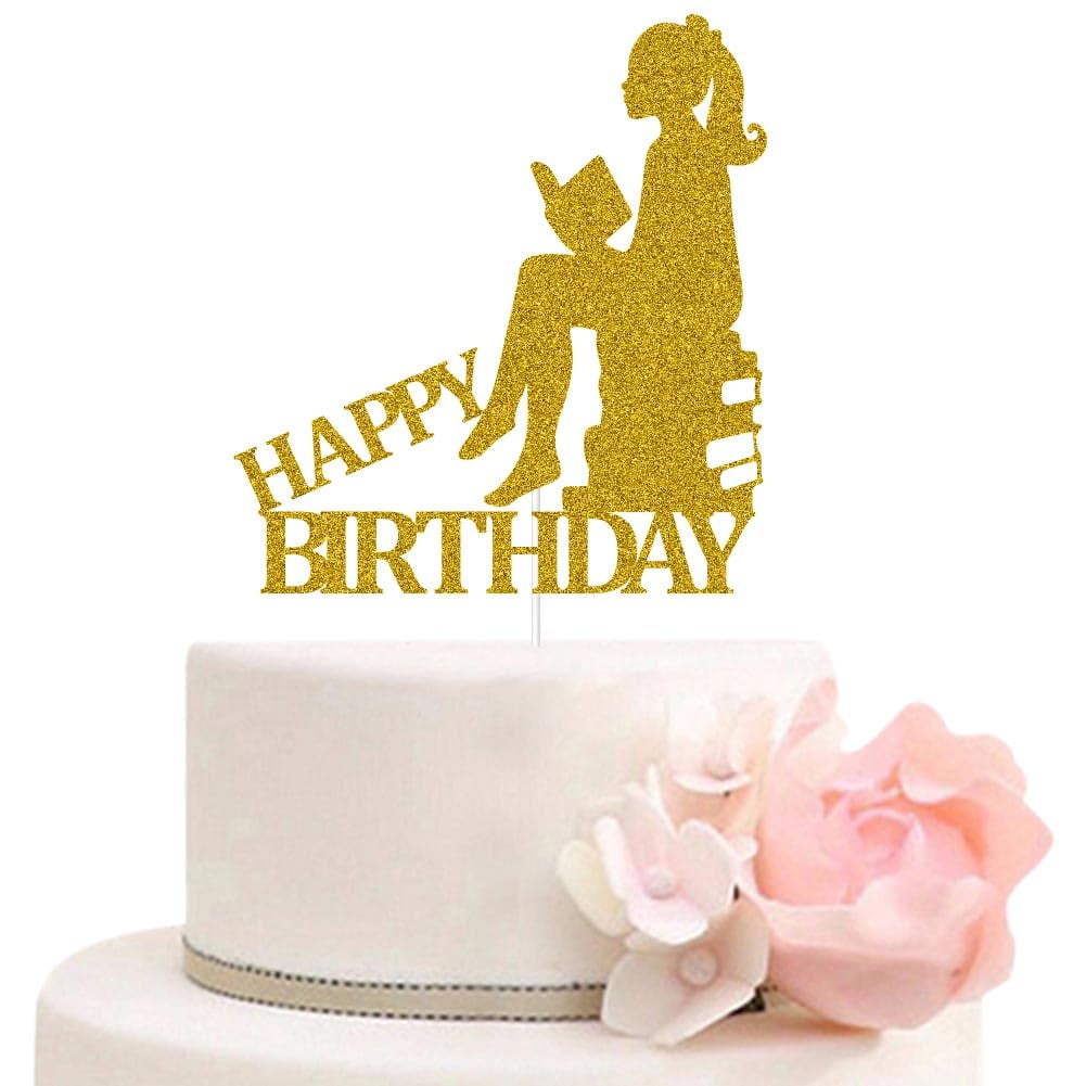 Reading Themed Happy Birthday Cake Toppers for KMC2Students Children ...