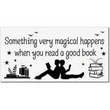 Reading Wall Decal Inspirational Quote Sticker Decor Art Sign for ...