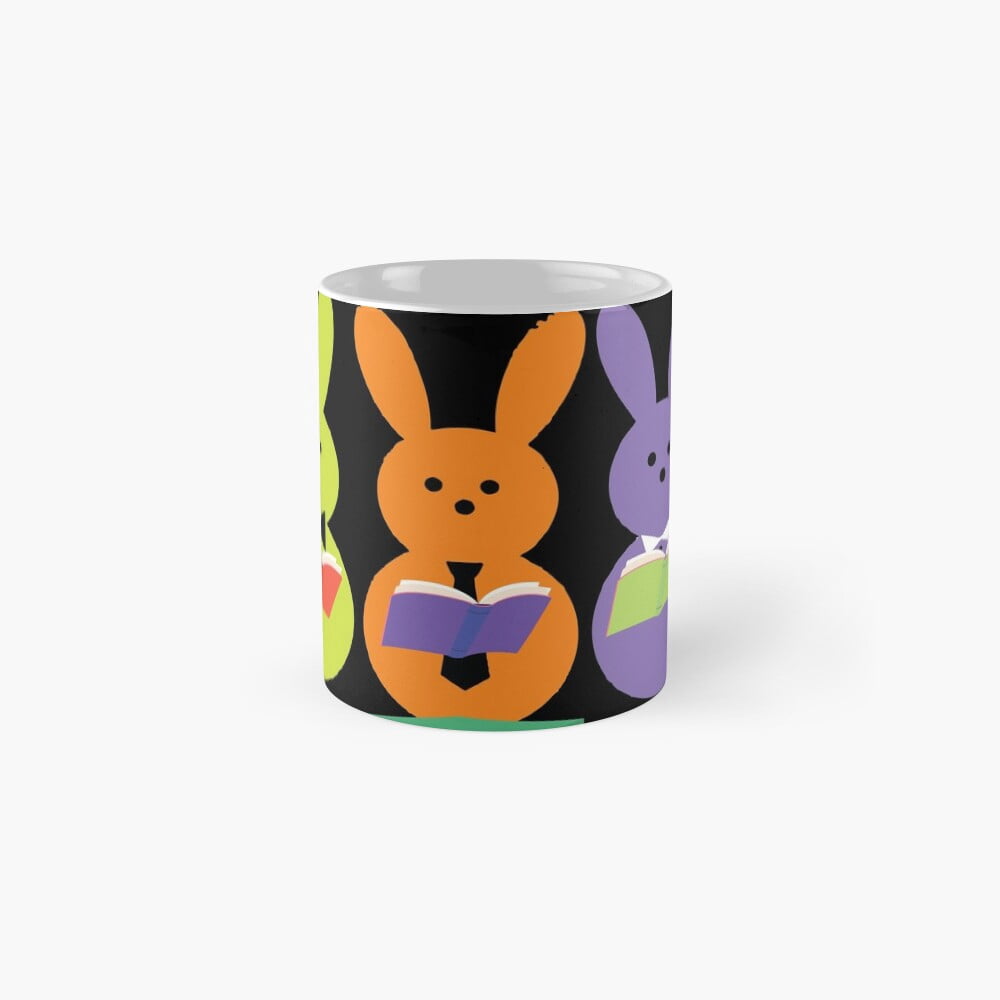 Reading With My Peeps, Fun Book Reading Classic Mug - Walmart.com