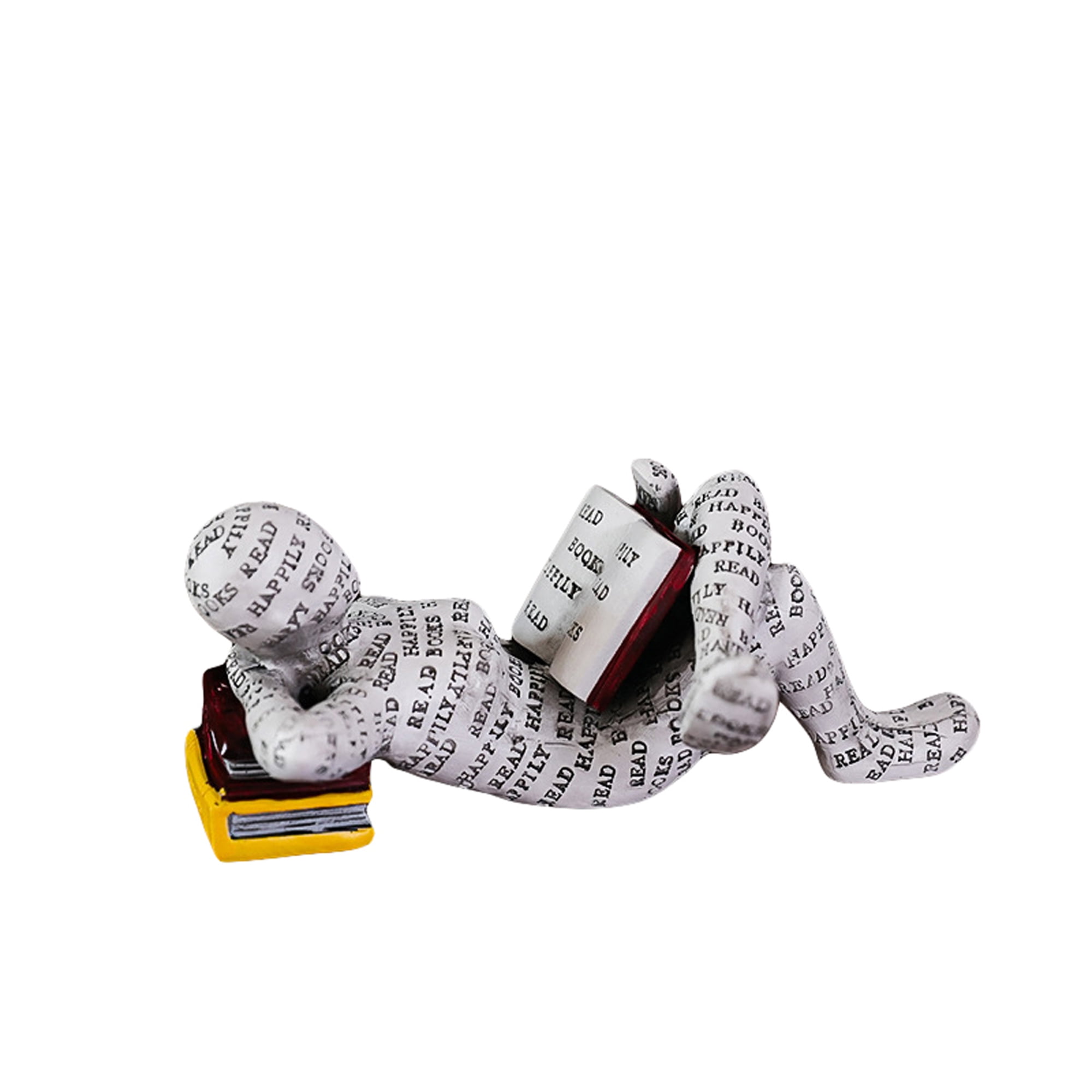 Reading Women Figurine Decor Thinker Statue Modern Abstract Art ...