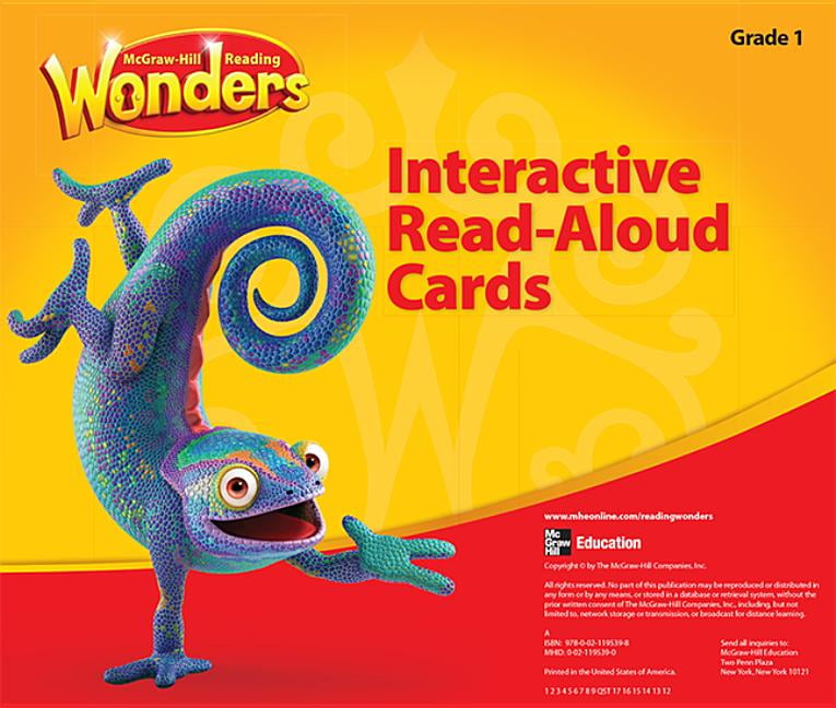 Reading Wonders, Grade 1, Interactive Read Aloud Cards, (Hardcover ...