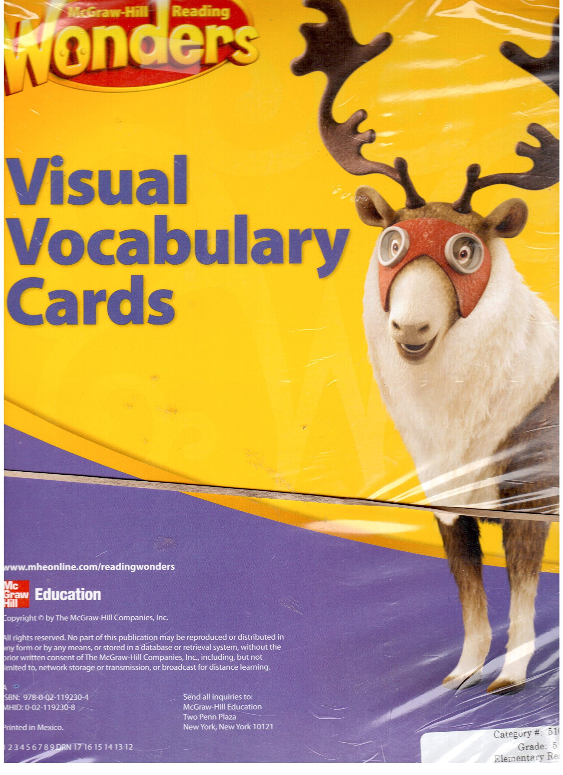 Reading Wonders, Grade 5, Visual Vocabulary Cards - Walmart.com