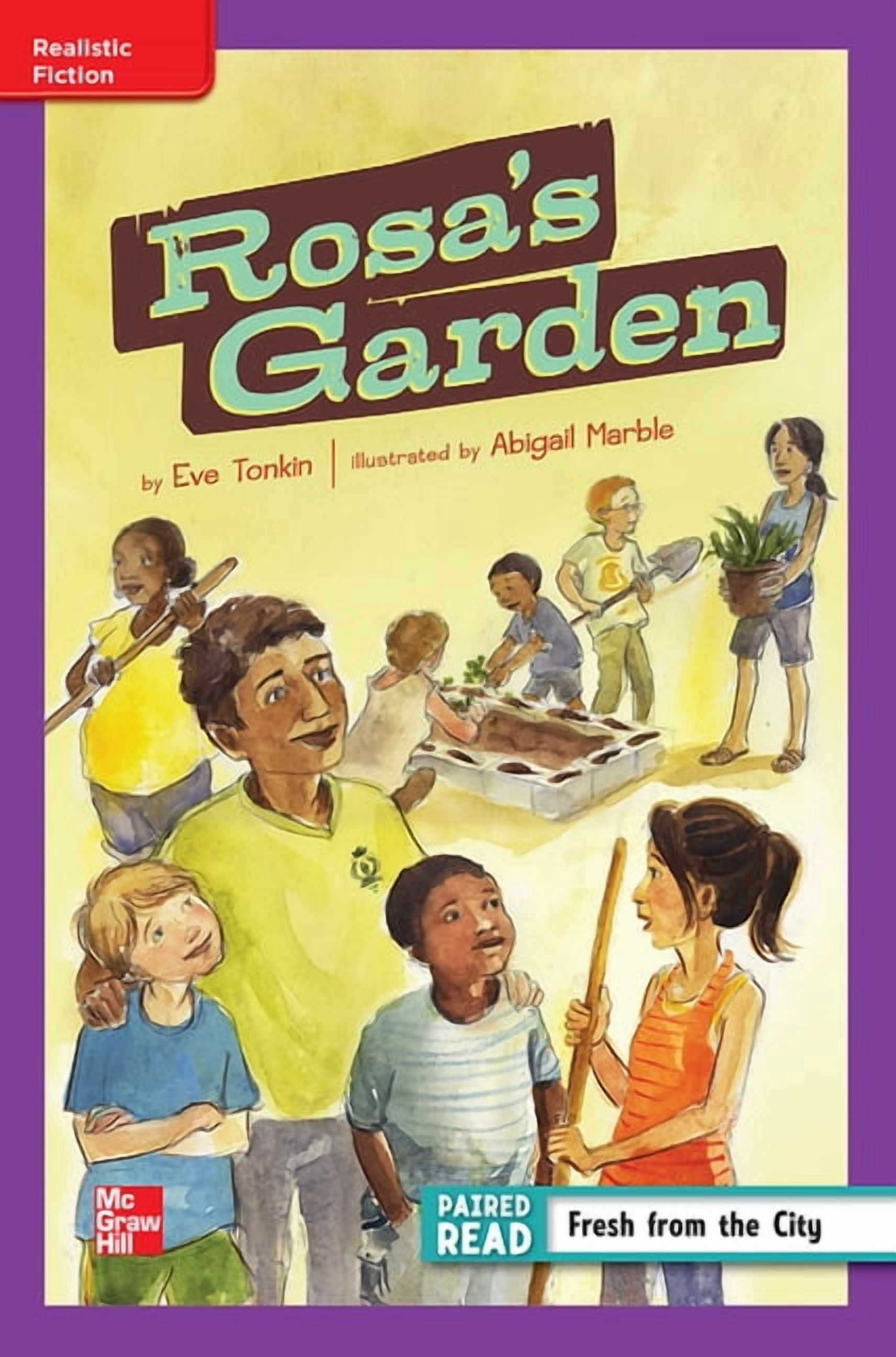 Reading Wonders Leveled Reader Rosa's Garden: Ell Unit 1 Week 2 Grade 4 ...