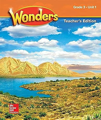 Pre-Owned Reading Wonders Teacher's Edition Unit 1 Grade 3 (ELEMENTARY ...