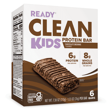 Ready® Clean Protein Bar, Chocolate & Peanut Butter, 20 Count Mini Bars ...